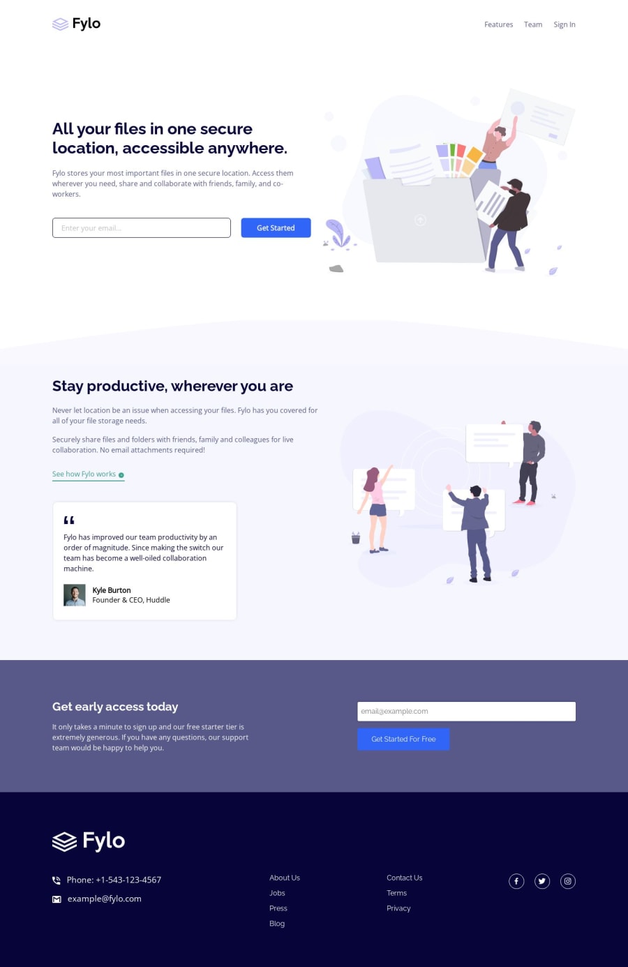 Frontend Mentor Landing Page Responsivo Utilizando Html Y Css Flexbox Coding Challenge Solution