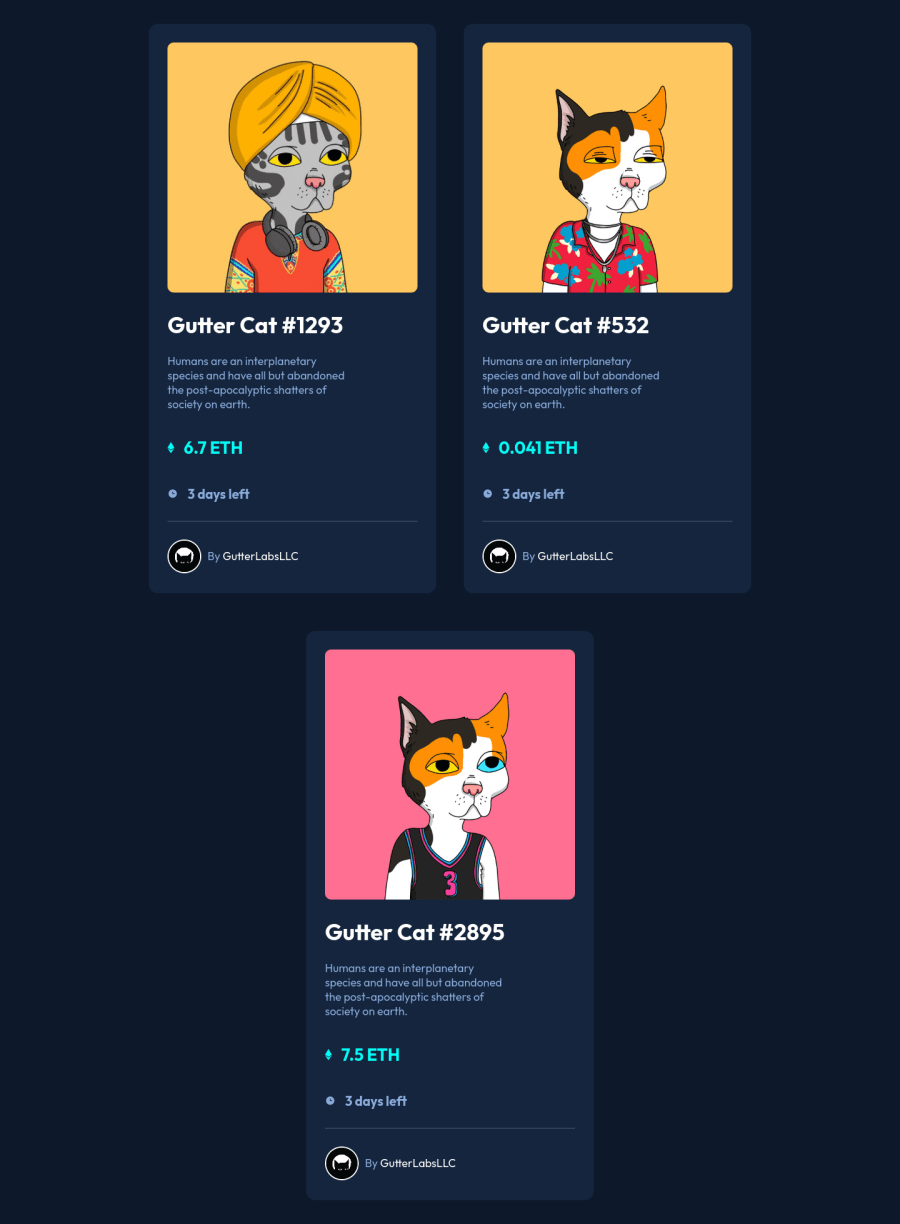Frontend Mentor Nft Card Solution Using Pure Html And Css Coding