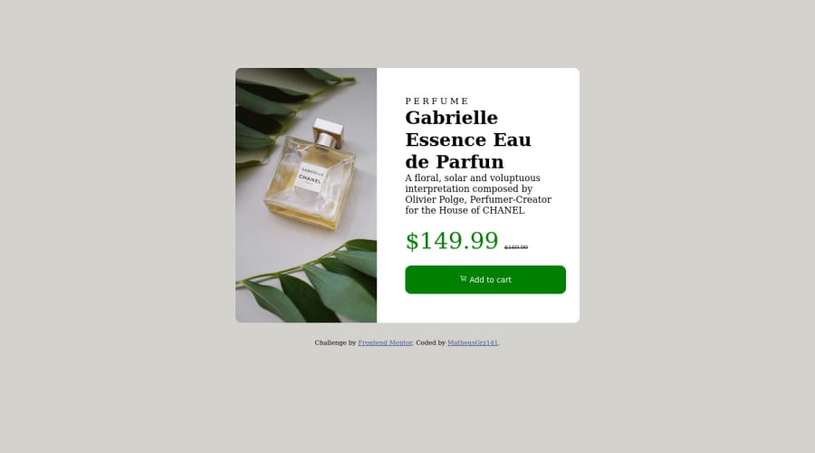 Frontend Mentor Product Preview Card Component Main Coding Challenge