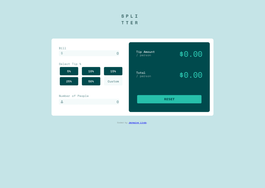 Frontend Mentor | Responsive Tip Calculator App Using Flexbox coding ... Frontend Mentor | Responsive Tip Calculator App Using Flexbox coding ...