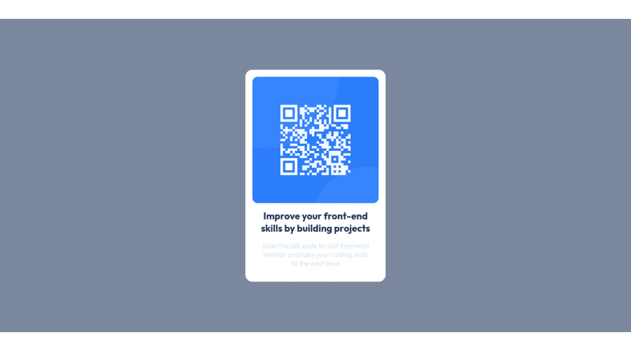 Frontend Mentor Frontendmentor Exercise Qrcode Coding Challenge