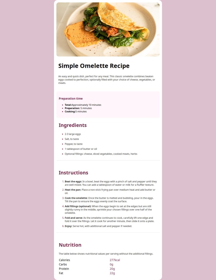 Frontend Mentor Responsive Page Design With Flexbox Coding Challenge Solution