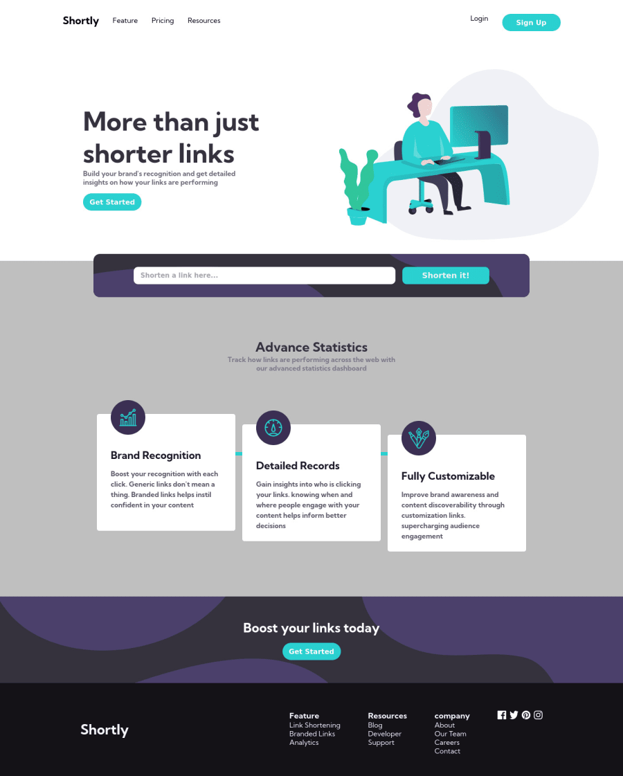 Frontend Mentor Built With React Coding Challenge Solution