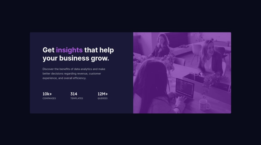 Frontend Mentor Css Flex Coding Challenge Solution