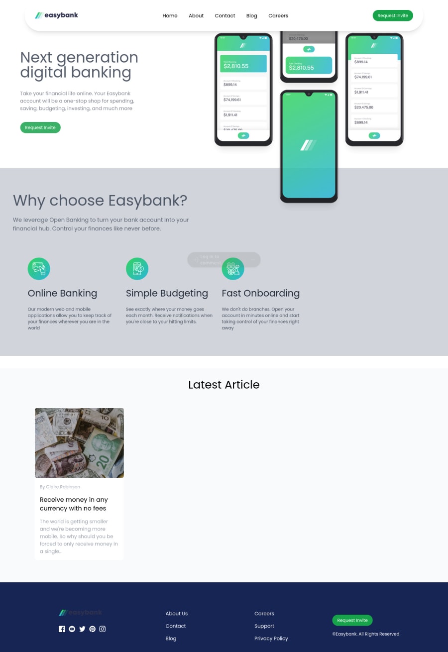 Frontend Mentor | Responsive landing page using tailwind css, Css Grid ... Frontend Mentor | Responsive landing page using tailwind css, Css Grid ...