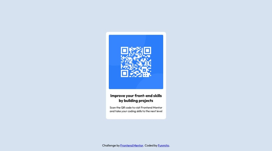 Frontend Mentor Qr Code Solution Using Html And Css Coding Challenge 7981