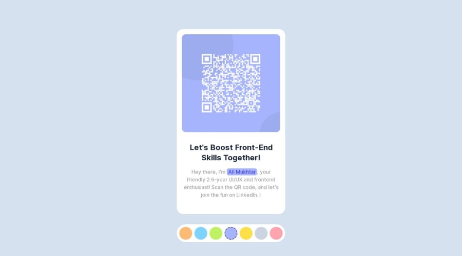 Frontend Mentor Qr Code App Using Nextjs And Tailwind Coding Challenge Solution