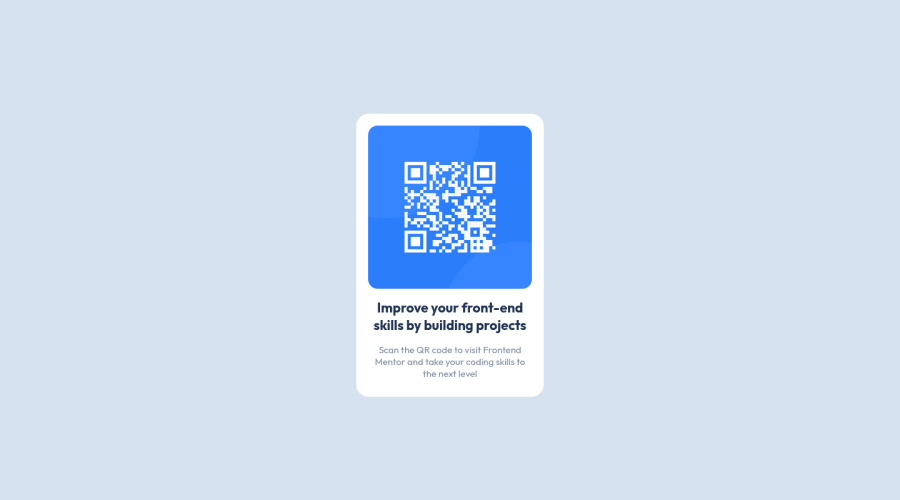 Frontend Mentor Qr Code Component Solution Html Css Coding Challenge Solution