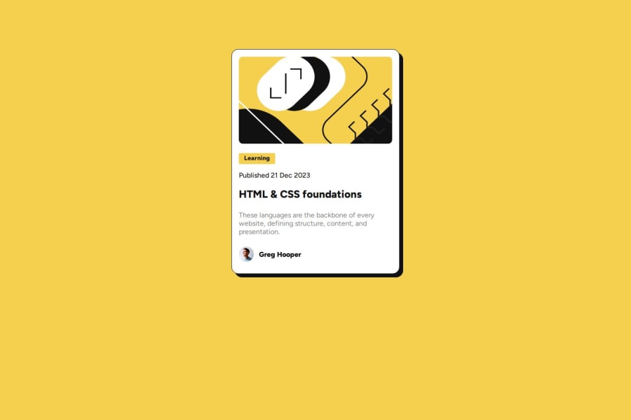 Frontend Mentor Frontend Mentor Challenge Blog Preview Card
