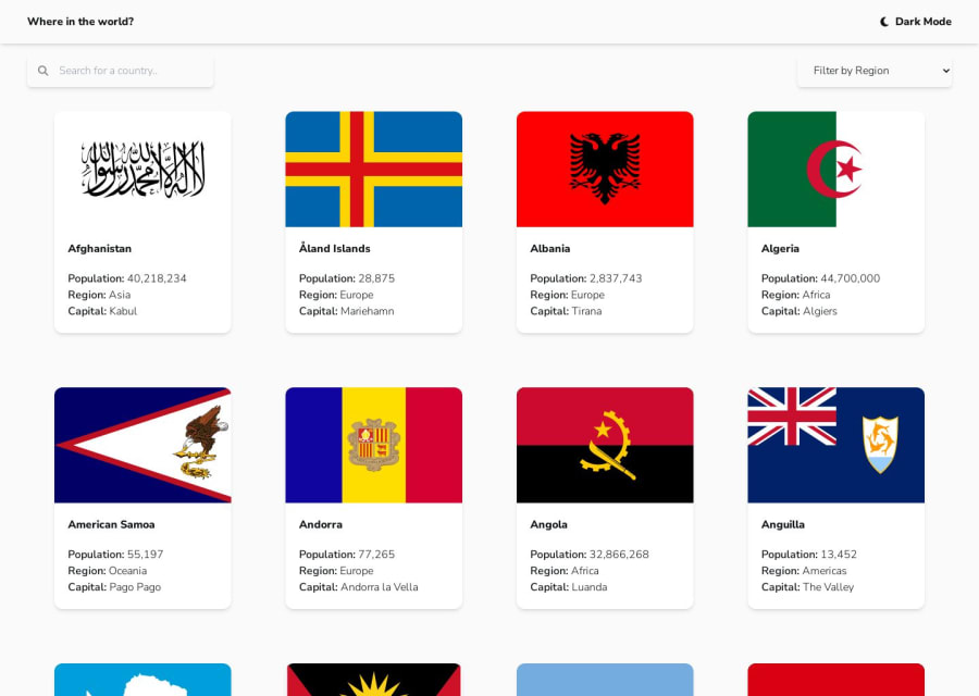 Frontend Mentor Responsive Mobile First Design Using React And