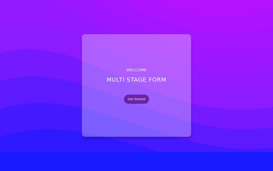Frontend Mentor Responsive Multistage Form Using React Tailwindcss Coding Challenge Solution