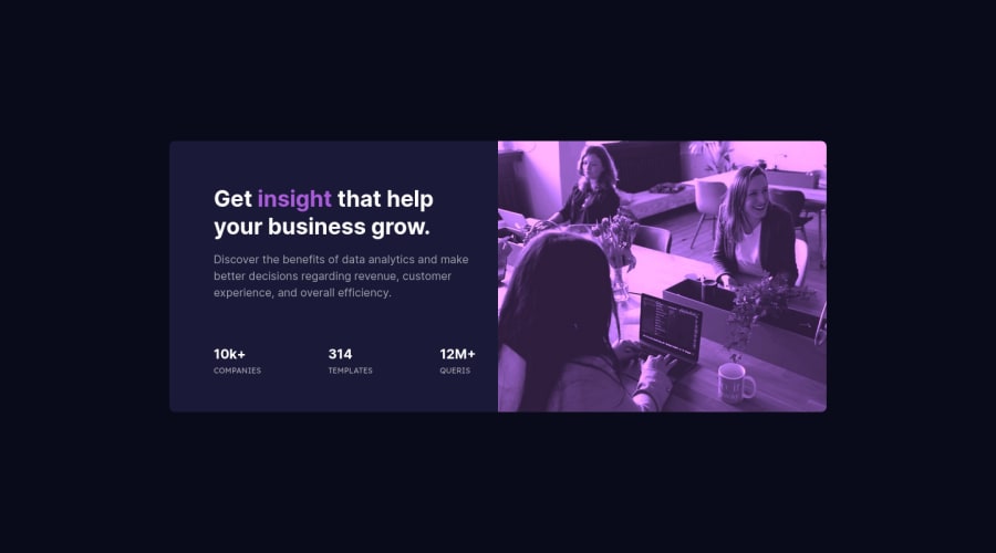 Frontend Mentor Simple Responsive Website Using Html And Css Only Desktop And Mobile Coding