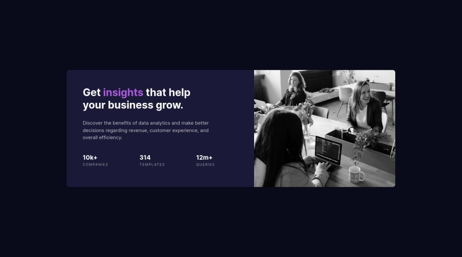 Frontend Mentor Responsive Stats Preview Card Component Using Html And Css Coding Challenge Solution