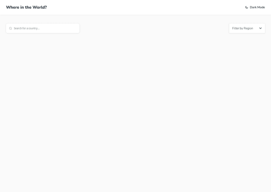 Frontend Mentor Rest Countries Api Using Css Grid And Sass Variable Coding Challenge Solution