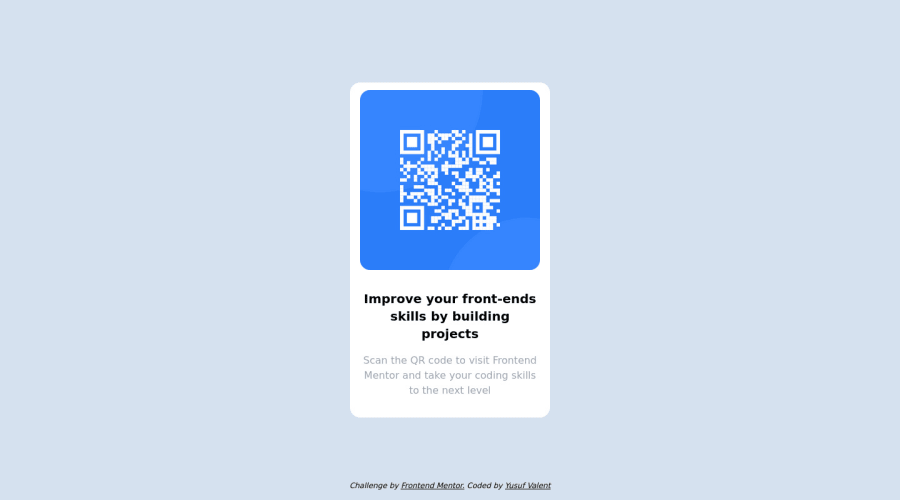 Frontend Mentor Qr Code Components Using Nextjs Typescript And Tailwindcss Coding Challenge