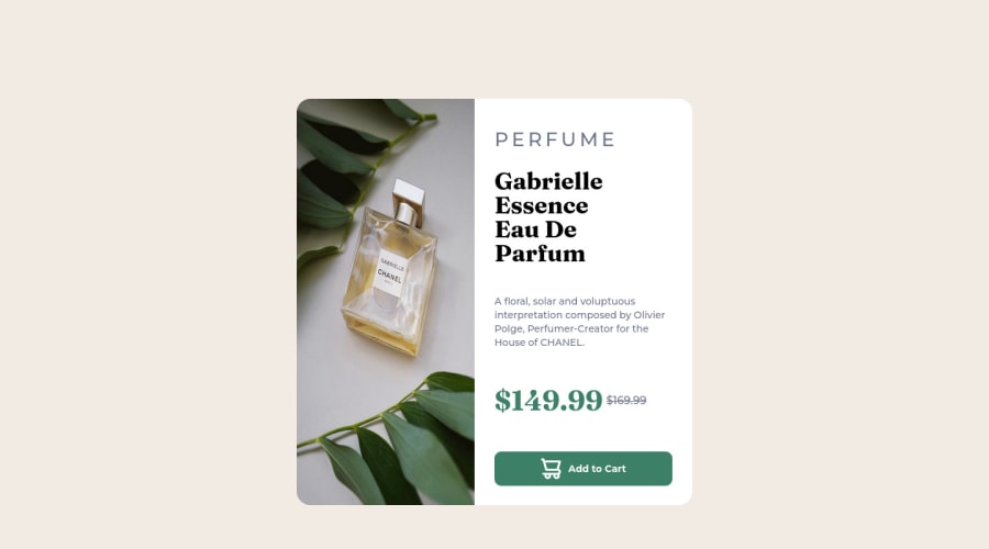 Frontend Mentor Product Preview Card Component Coding Challenge Solution