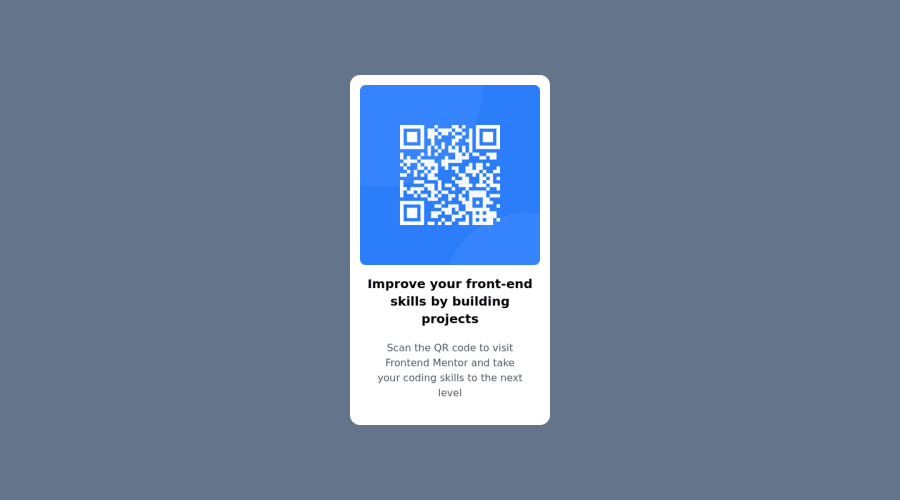 Frontend Mentor Qrcode Using React And Tailwindcss Coding Challenge Solution
