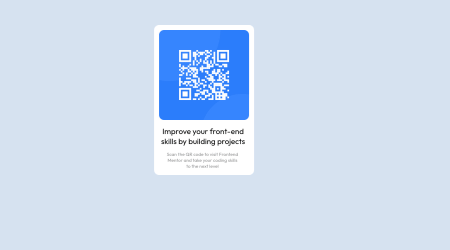 Frontend Mentor Qr Code Component Using Html And Css Coding Challenge Solution