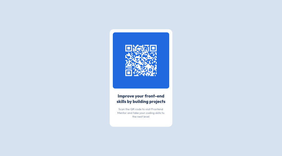 Frontend Mentor Qr Code Component With Reactjs Coding Challenge Solution