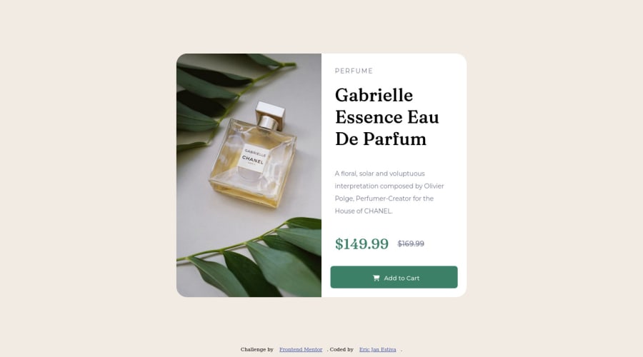 Frontend Mentor Product Card With Css Grid Coding Challenge Solution