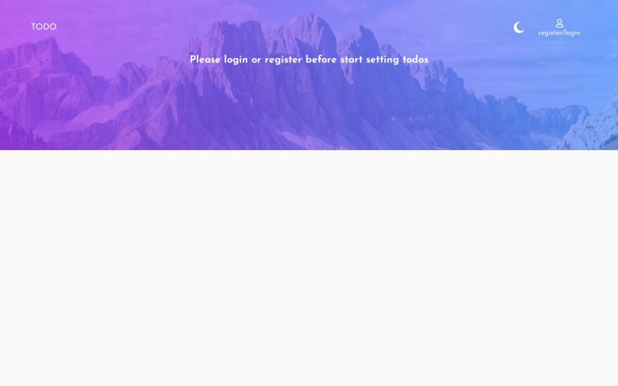 Frontend Mentor Todo App Challenge Mern Stack Coding Challenge Solution