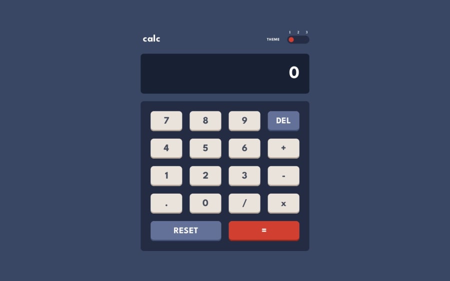 Frontend Mentor Calculator React Css Flexbox Grid Coding Challenge Solution