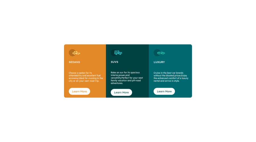 Frontend Mentor 3column Using Css Coding Challenge Solution