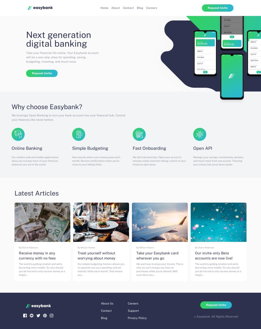 Frontend Mentor Tailwind Css Responsive Page Async Functions Coding Challenge Solution