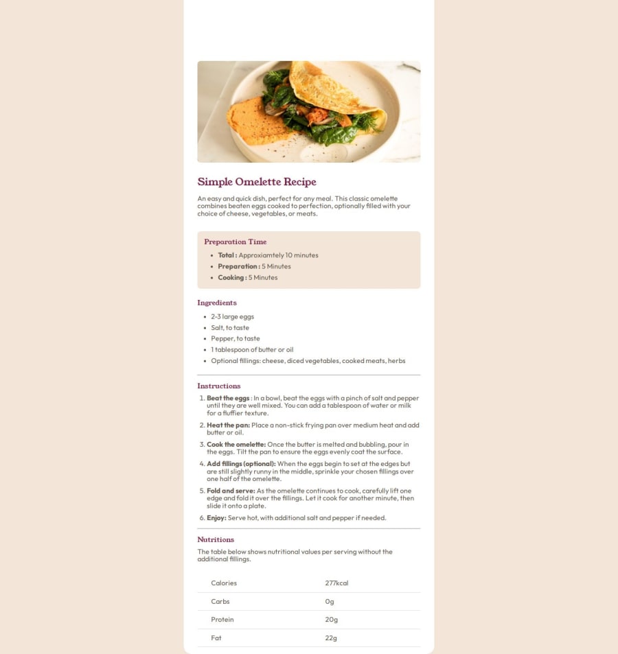 Frontend Mentor Use Pure Css For The Design Coding Challenge Solution