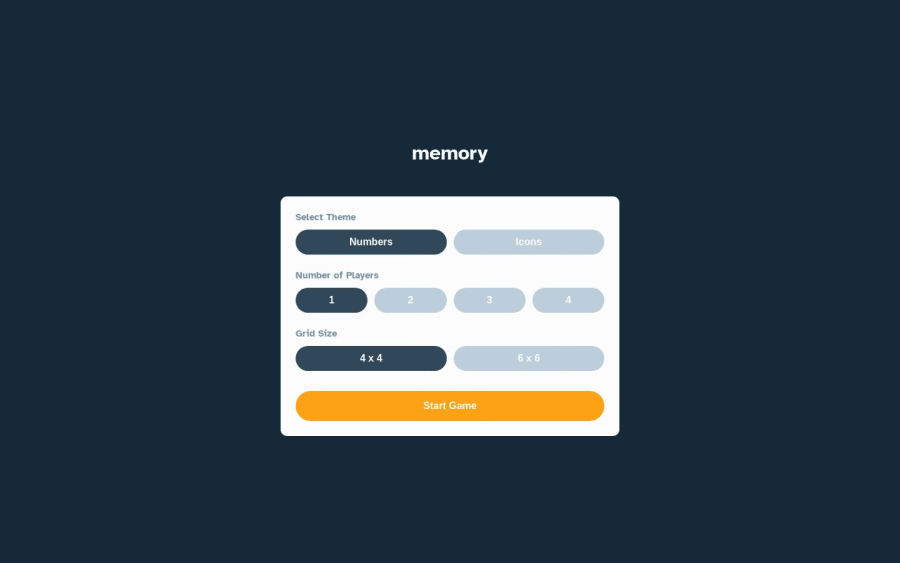 Frontend Mentor Memory Game Using React React Router Redux Toolkit Coding Challenge Solution