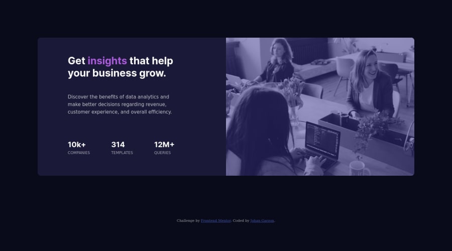Frontend Mentor Mobile First Solution Using Flexbox And Bem Naming Convention Coding Challenge