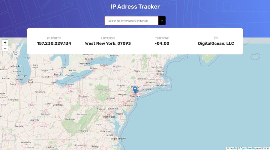 Frontend Mentor Ip Adress Tracker Master React Styled Components