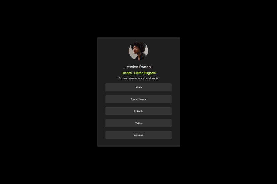 Frontend Mentor Using Css And Flexbox Created A Dynamic Layout Of Links Coding Challenge Solution