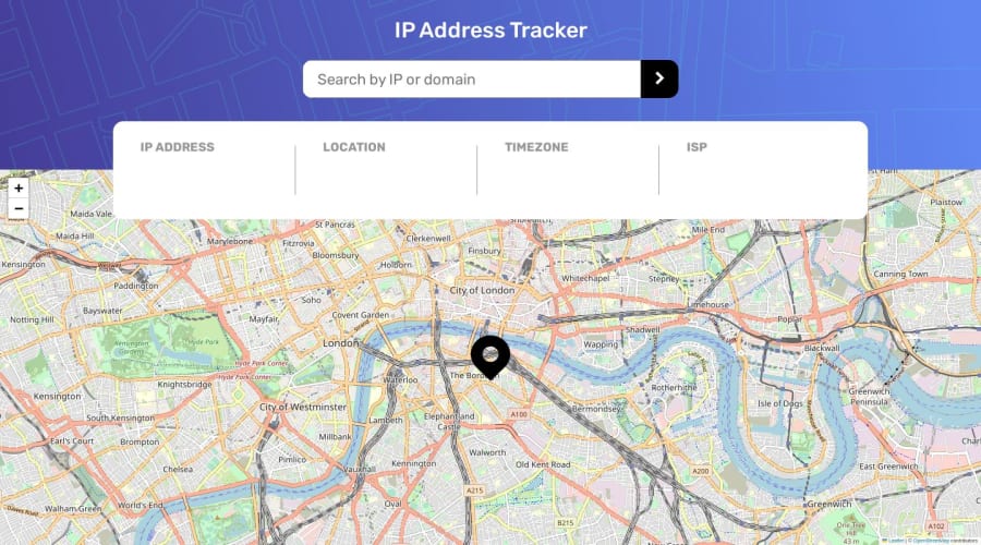 Frontend Mentor Ip Address Tracker With React Typescript And Axios Coding Challenge Solution