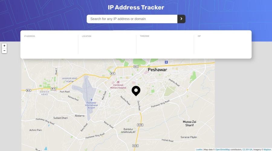 Frontend Mentor Responsive Page Using Css Fetch Api Leafletjs And Ip Api Coding Challenge