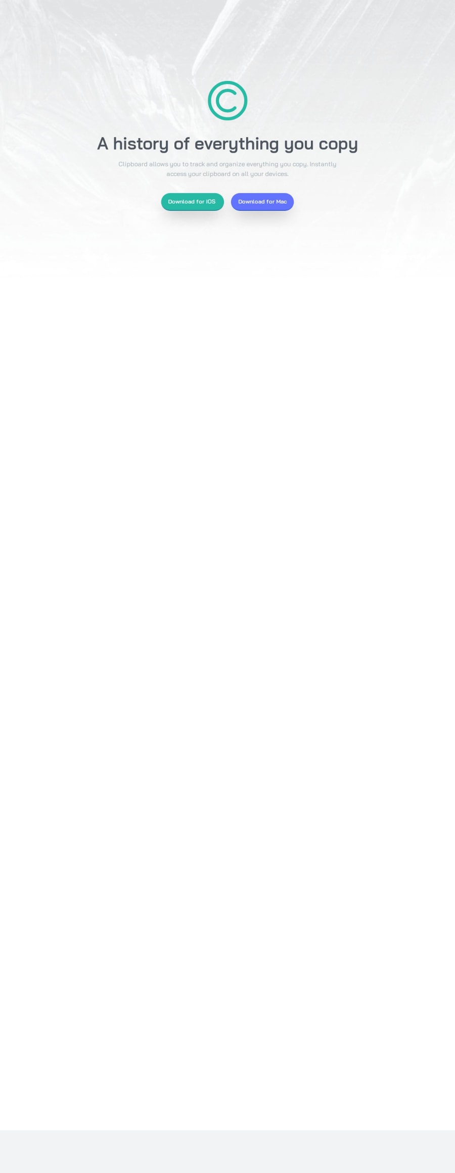 Frontend Mentor Clipboard Landing Page Solution With Tailwind Css And