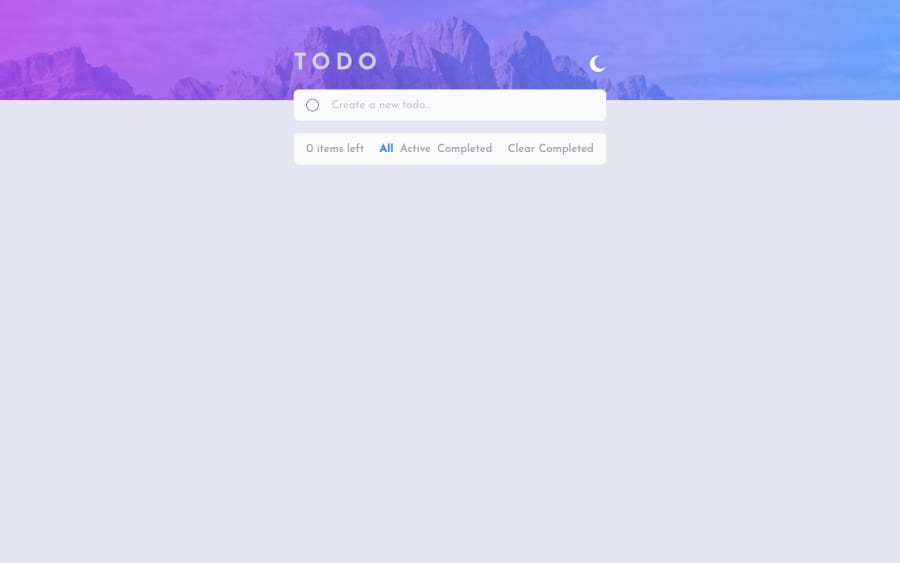 Frontend Mentor Todo App With Drag And Drop To Reorder Feature Coding