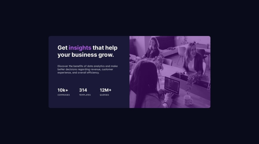 Frontend Mentor Stats Preview Card Page Using Html And Css Coding Challenge Solution