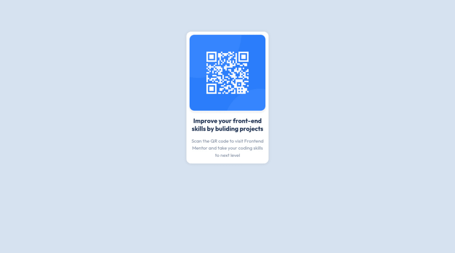 Frontend Mentor Qr Code Component Using Html And Css Coding Challenge
