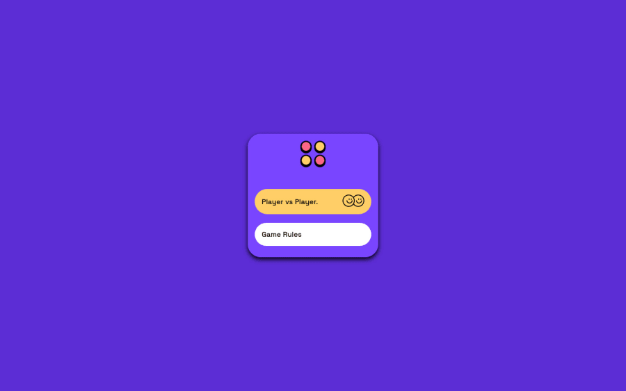 Frontend Mentor Connect Four Game With React Js And Scss Coding