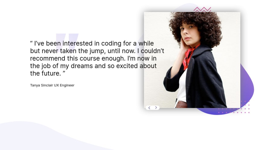 Frontend Mentor Used Css Flexbox To Make It Responsive Coding Challenge Solution