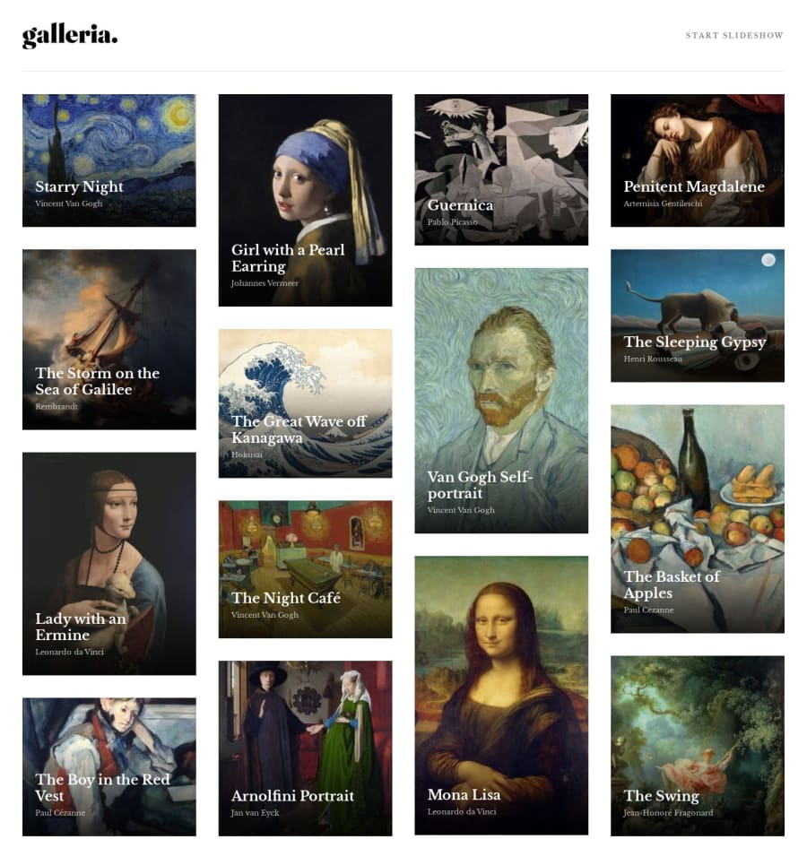 Frontend Mentor Galleria Website With React And Redux Coding Challenge Solution
