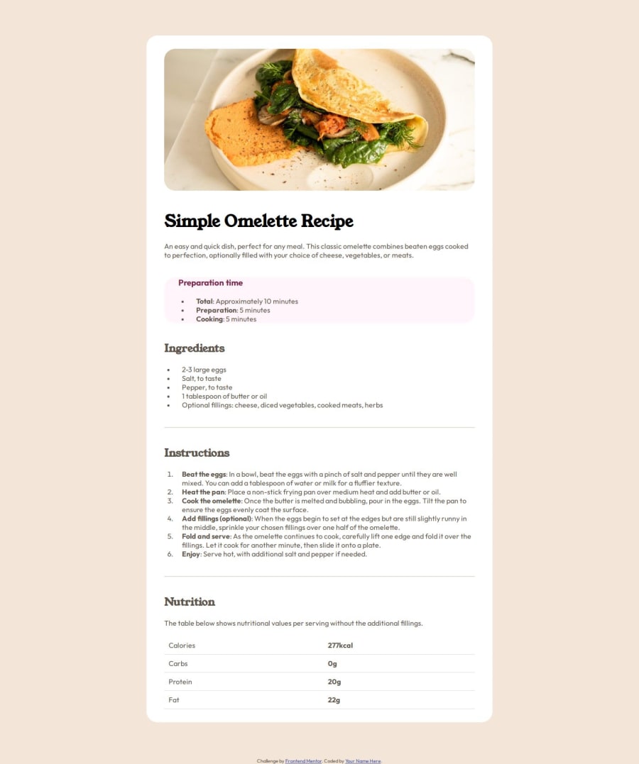 Frontend Mentor Responsive Using Grid And Flexbox Coding Challenge