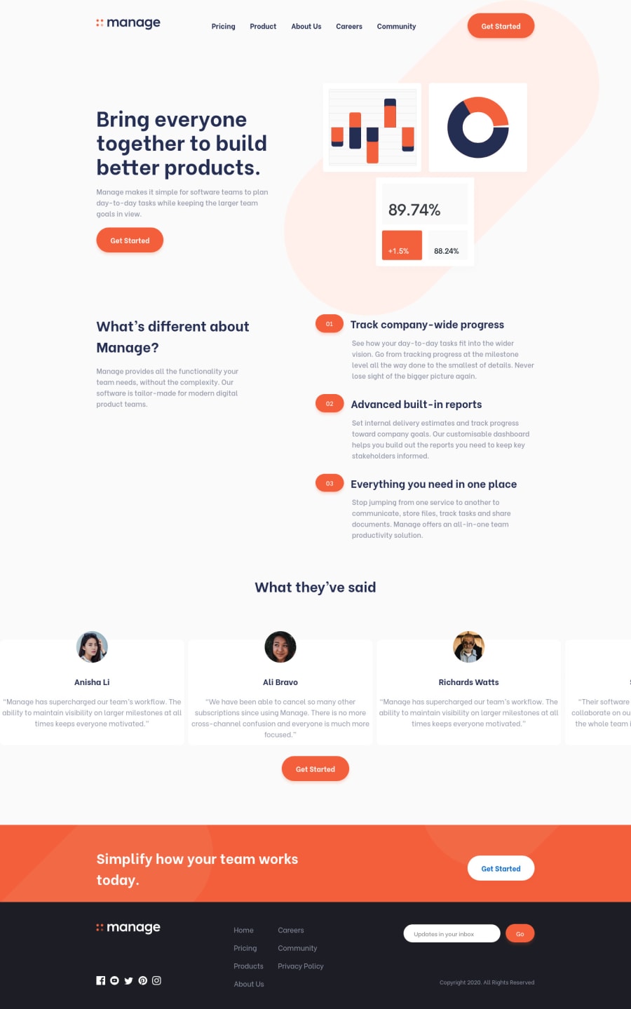 Frontend Mentor Desktop First Using Html And Css And Some Javascript Coding Challenge Solution 8873