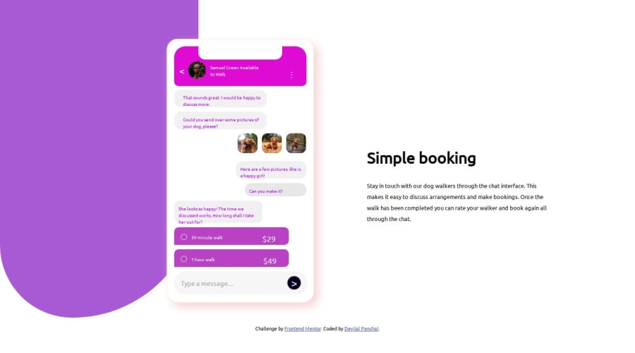 Frontend Mentor Responsive Chat App Using Html And Css Coding Challenge Solution