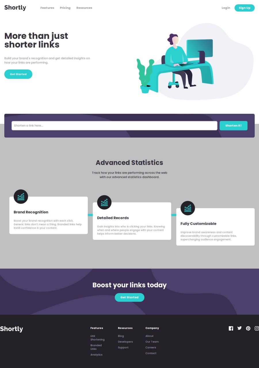 Frontend Mentor Responsive Landing Page Using Tailwind Css And Js Coding Challenge Solution