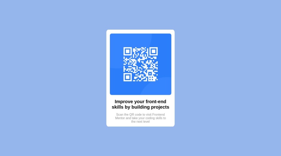 Frontend Mentor Qr Code Em Html Css Coding Challenge Solution 9373