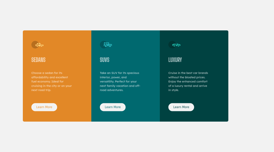 Frontend Mentor 3 Column Preview Card Built Css Grid And Flexbox Coding Challenge Solution