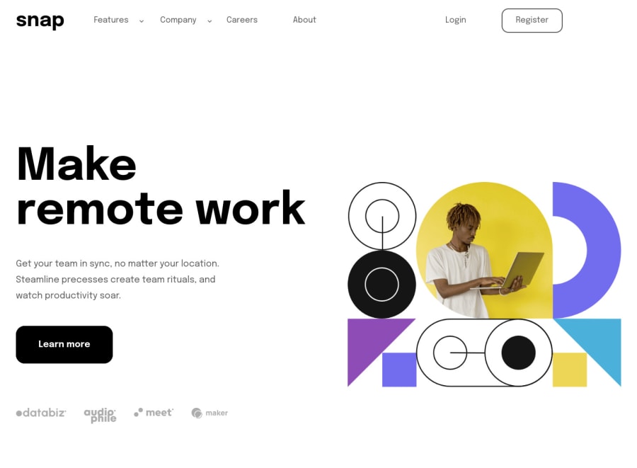 Frontend Mentor Used Sass Flexbox Grid Media Queries And Plain Js Coding Challenge Solution