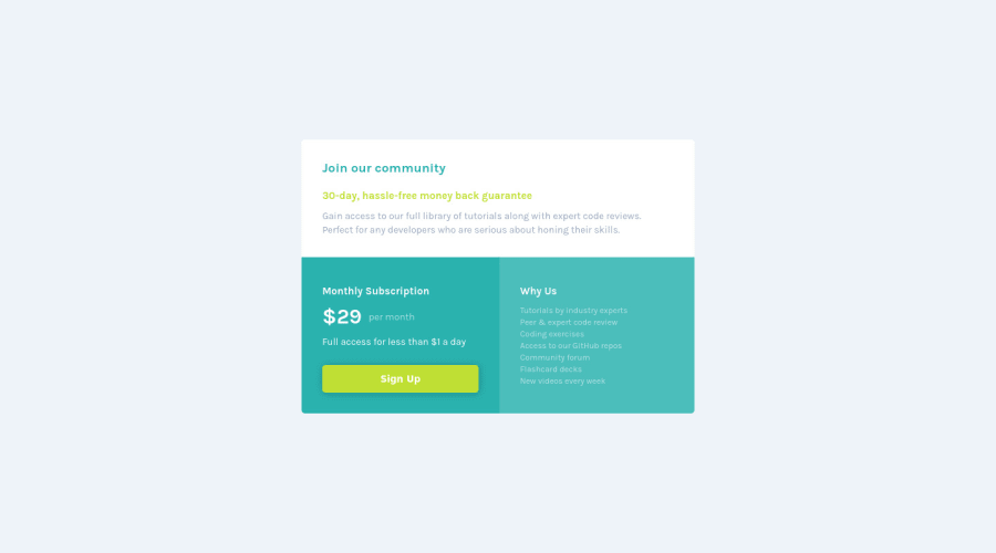 Frontend Mentor Flex Box Html Css Bem Coding Challenge Solution